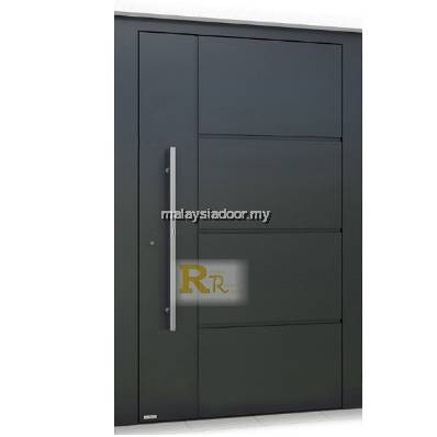 RRHD1S4H Full Solid Heavy Duty / Main Door / Pintu Kayu / Malaysia Door / Pintu murah